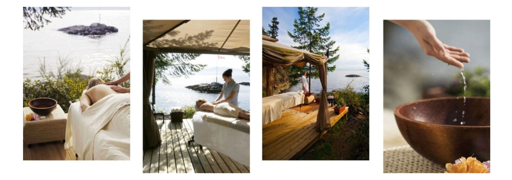 Rockwater Secret Cove Resort Sunshine Coast BC Oceanfront Tents and Cabins